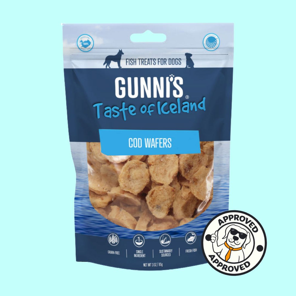 Gunni's Natural Fish Treats For Dogs - Cod Wafers 85g – The Complete ...